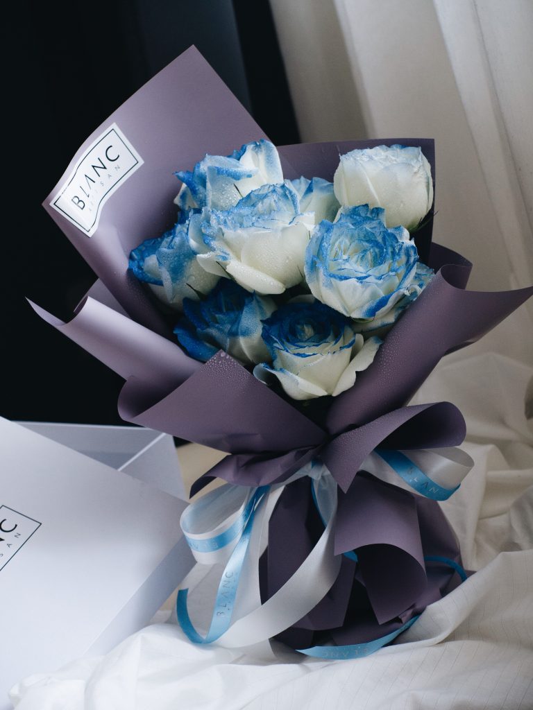 Blue Rose Bouquet Singapore | Blue Rose Bouquets From $18